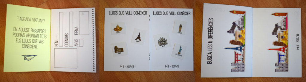 Pasaporte viajero (DIY para el cole) - Maleta para tres